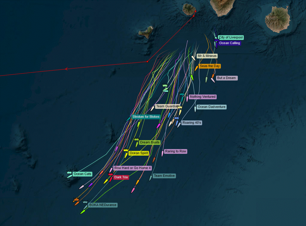 Tracking the Atlantic Ocean rowers | the Rondout Rower